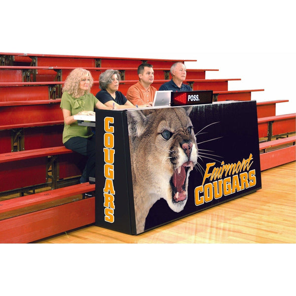 Bison 8' Sport Pride Bleacher Mount Scorers Table ST85B – Pro Sports Equip