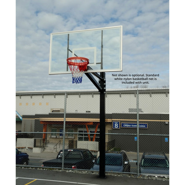 Gared Endurance 6” Square Post Polycarbonate Playground Basketball Hoo ...