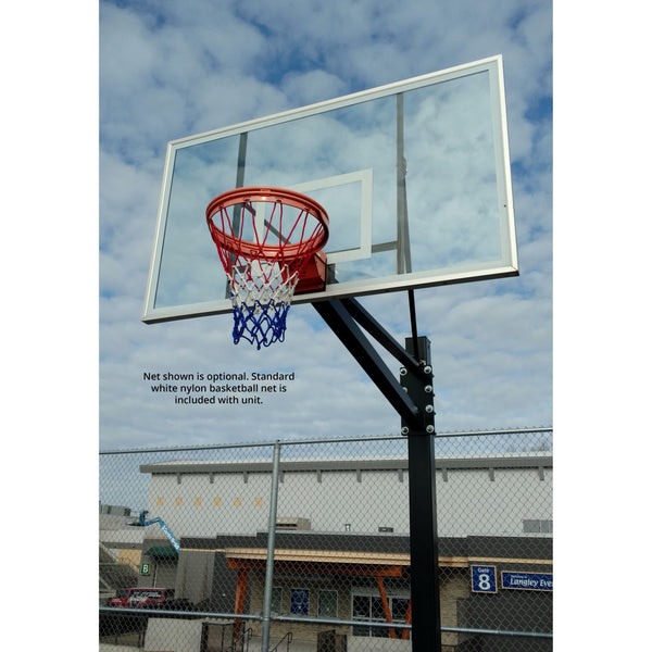 Gared Endurance 6” Square Post Polycarbonate Playground Basketball Hoo ...