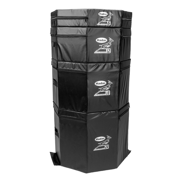 Hadar Athletic Soft Octagon Plyometric Boxes (Set Of 4) SPG4SETO – Pro ...