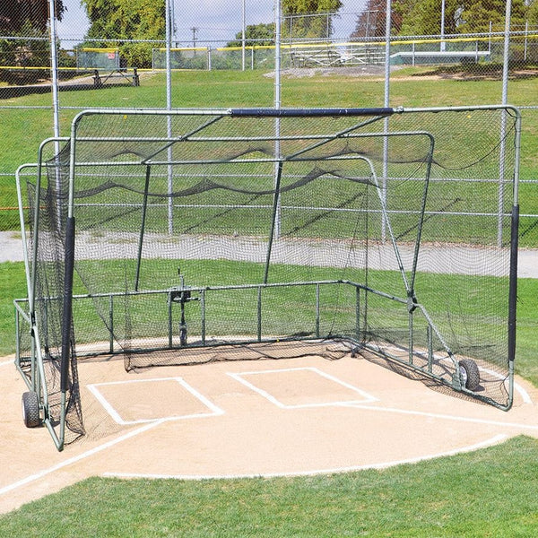 Jaypro Batting Cage - Line Drive - Portable Batting Cage BBLD-5000 ...