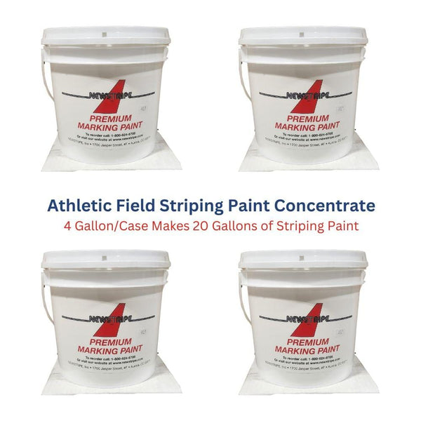 Newstripe Athletic Field Striping Paint Concentrate 4 Gallon/Case 1000 ...