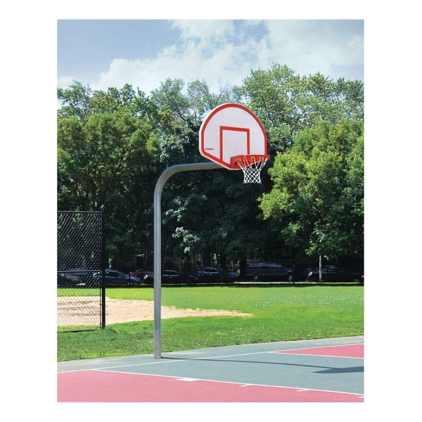 Porter 4' Extension Gooseneck Fixed Height Basketball Hoop – Pro Sports ...
