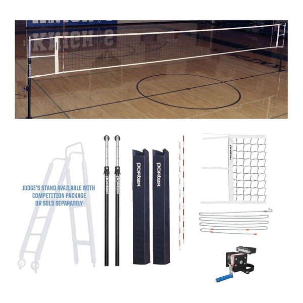 Porter Powr Hybrid Volleyball System Competition Package 10931 – Pro ...