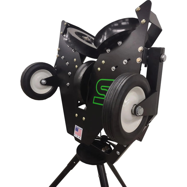 Spinny Mini Softball 3-Wheel Portable Pitching Machine | Pro Sports Equip