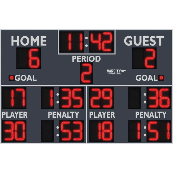 Varsity Scoreboards 1352 Hockey/Lacrosse Outdoor Scoreboard – Pro ...