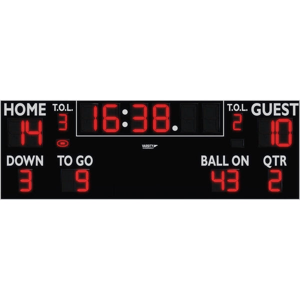 Varsity Scoreboards 7524 Football Scoreboard 24′ x 8′ x 8″ – Pro Sports ...