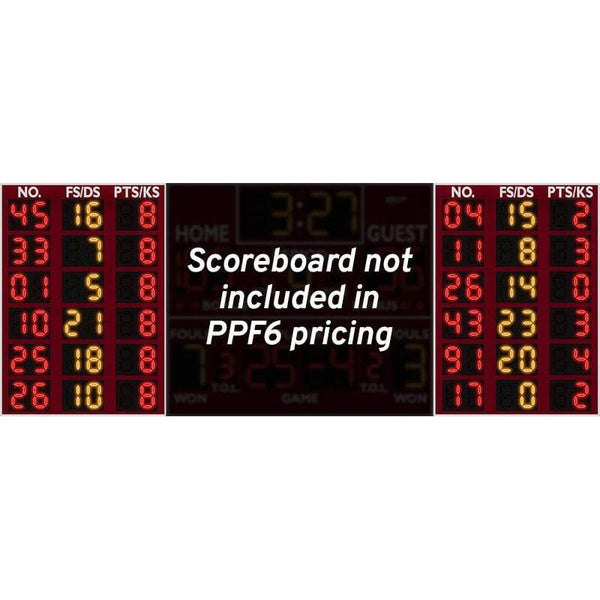 Varsity Scoreboards PPF6 Indoor Player-Points-Fouls Panels – Pro Sports ...