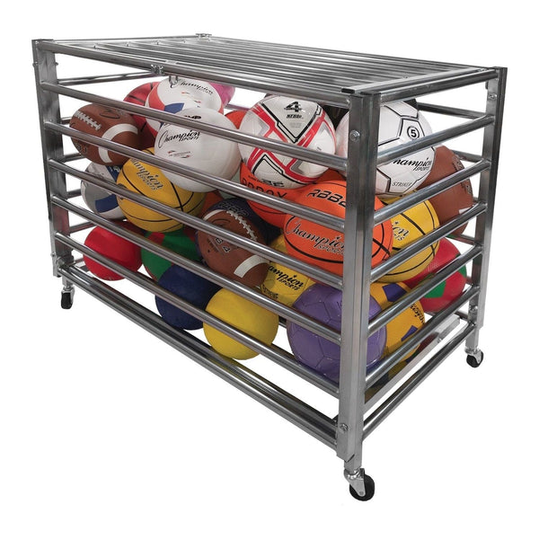 Champion Sports Heavy Duty Lockable Ball Storage Locker Cage LBCXX ...