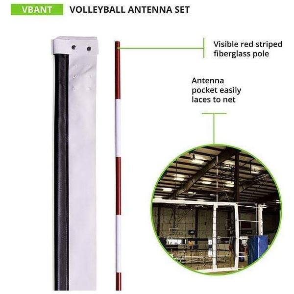 Champion Sports Volleyball Net Antenna Set VBANT – Pro Sports Equip