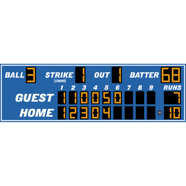Electro-Mech LX171 Compact Nine Inning Baseball Scoreboards – Pro ...