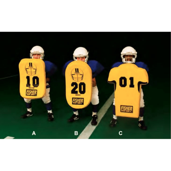Fisher Athletic Man Shaped Youth Football Blocking Shield HD700 – Pro ...
