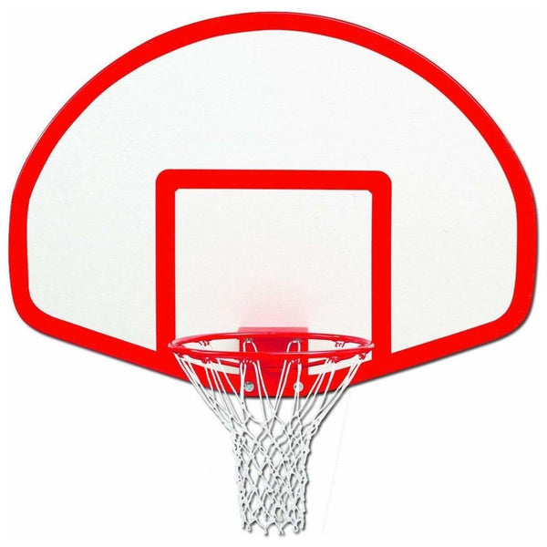 Gared 39” x 54” Lightweight Fan-Shape Fiberglass Basketball Backboard ...