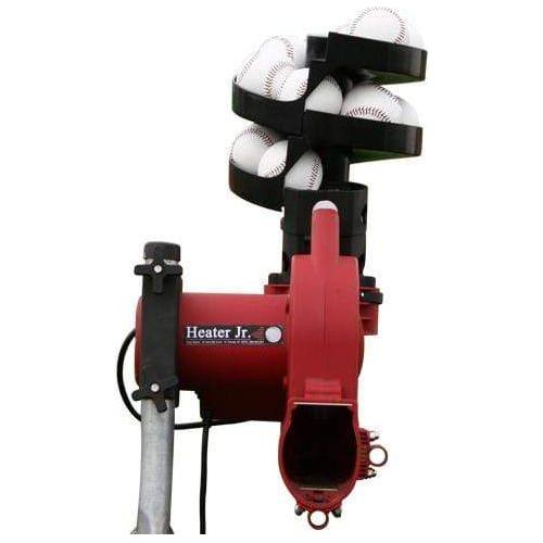 Heater Jr. Baseball Pitching Machine w/ Xtender 24' Batting Cage BSC59 ...