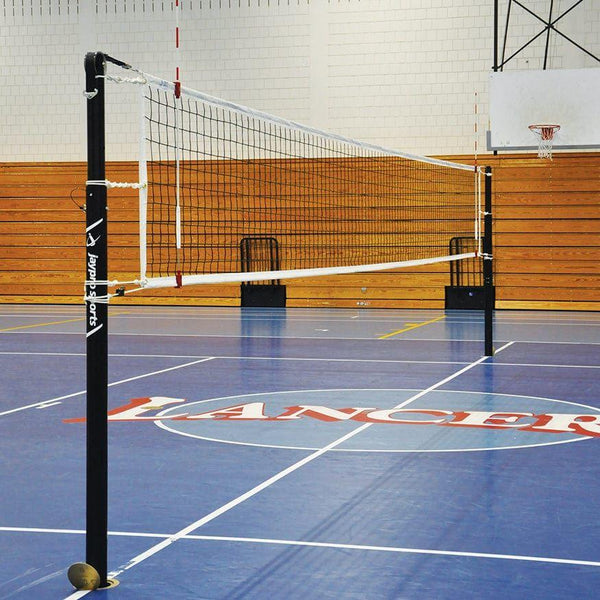 Jaypro Carbon Ultralite Volleyball System (3-1/2 in. Floor Sleeve) PVB ...