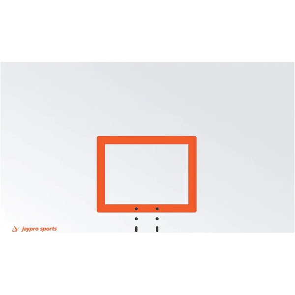 Jaypro Gooseneck Basketball System (5-9/16" Pole with 6' Offset) 72"W ...