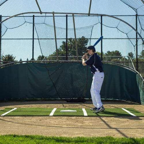 ProMounds 12' x 6' Pro Lined Artificial Turf Baseball Batting Mat – Pro ...